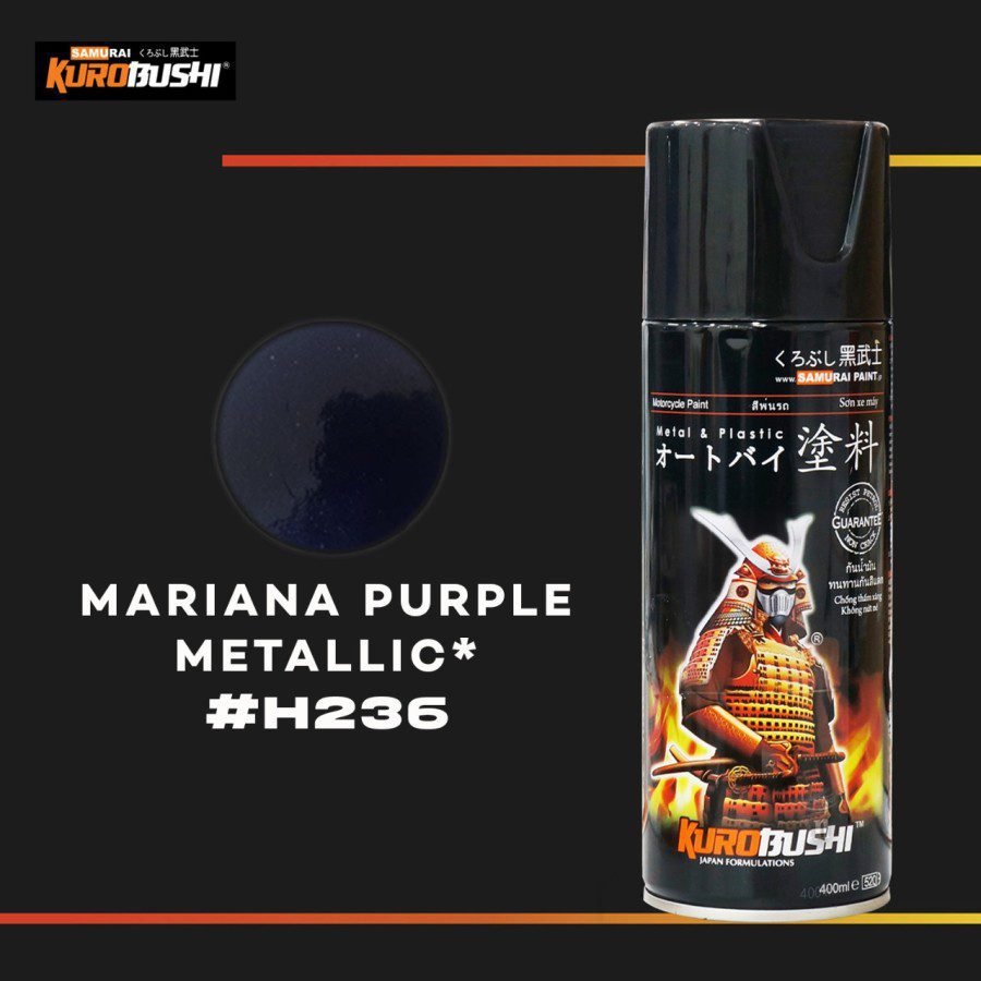 Mariana Purple Metallic H236 – Samurai Paint Indonesia
