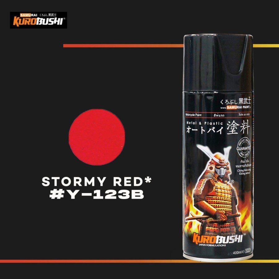 Stormy Red Y-123-B – Samurai Paint Indonesia