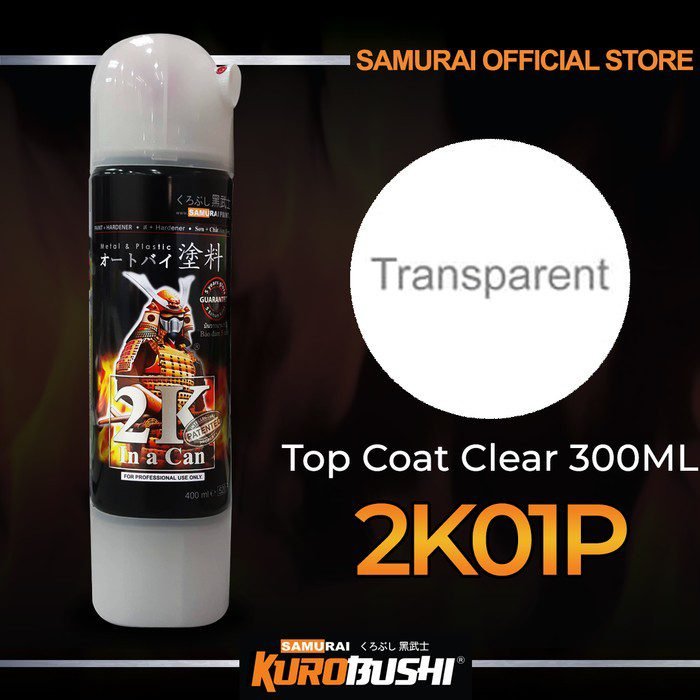 Top Coat Clear 2K01P (1 Dus) – Samurai Paint Indonesia